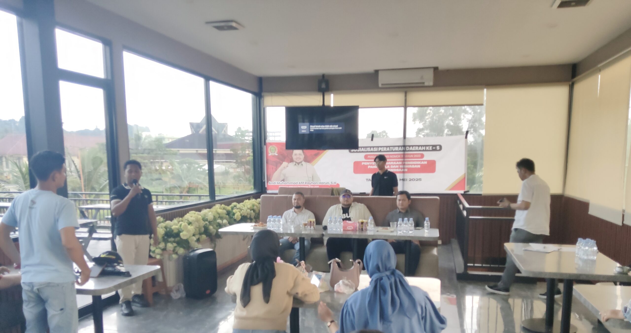 DPRD Kaltim Andi Afif Sosialisasikan Perda 9 Tahun 2023